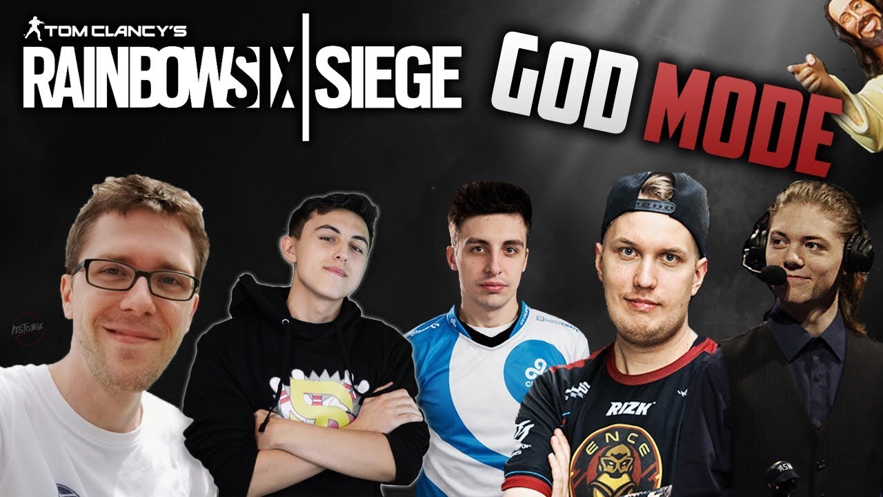 When streamers activate GOD MODE - Rainbow Six Siege - YouTube