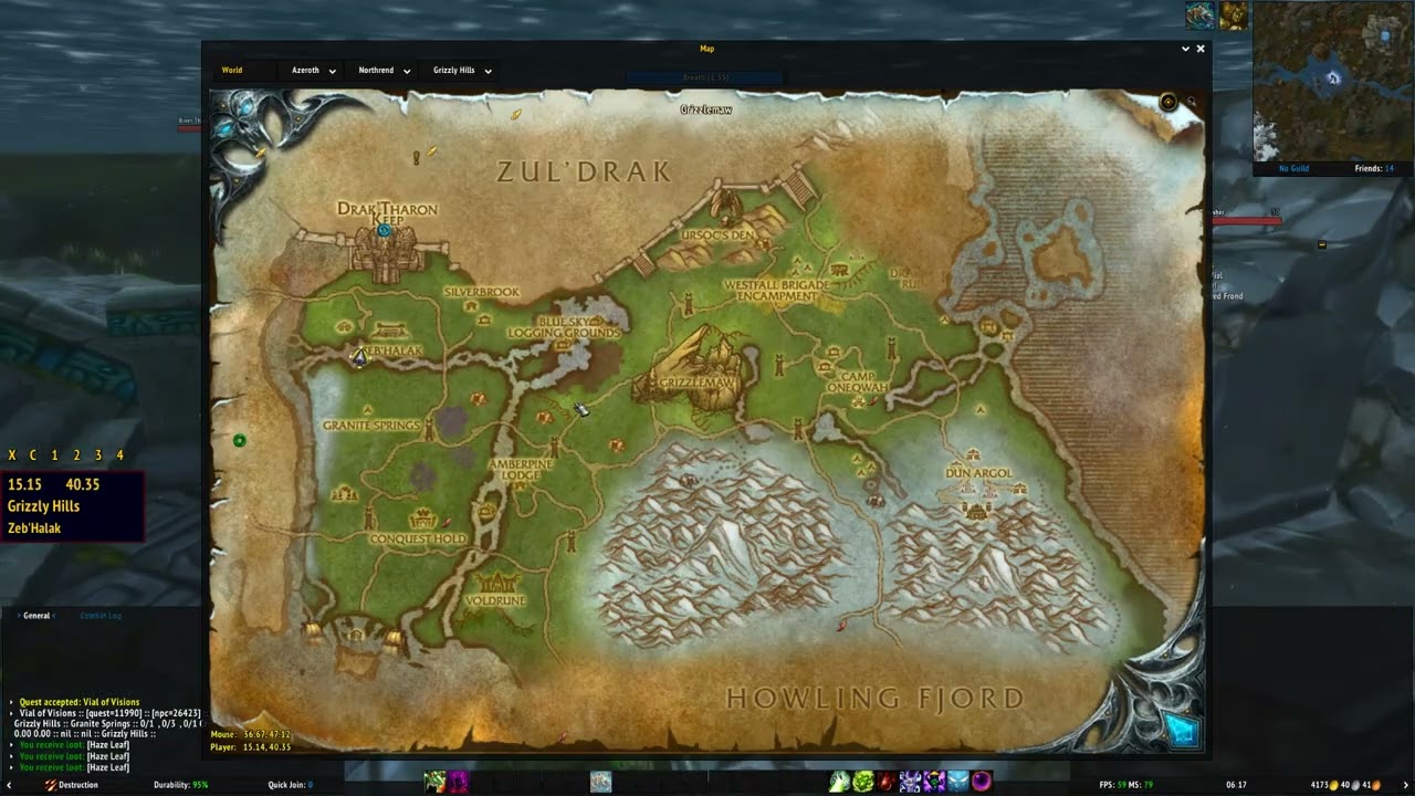 Vial of Visions WoW Quest - YouTube