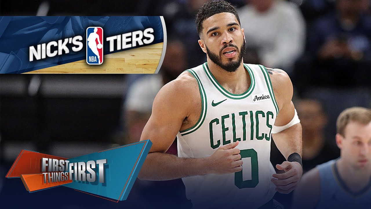 It is Tatum's Time in Nick and The Committee's NBA Tiers this week ...