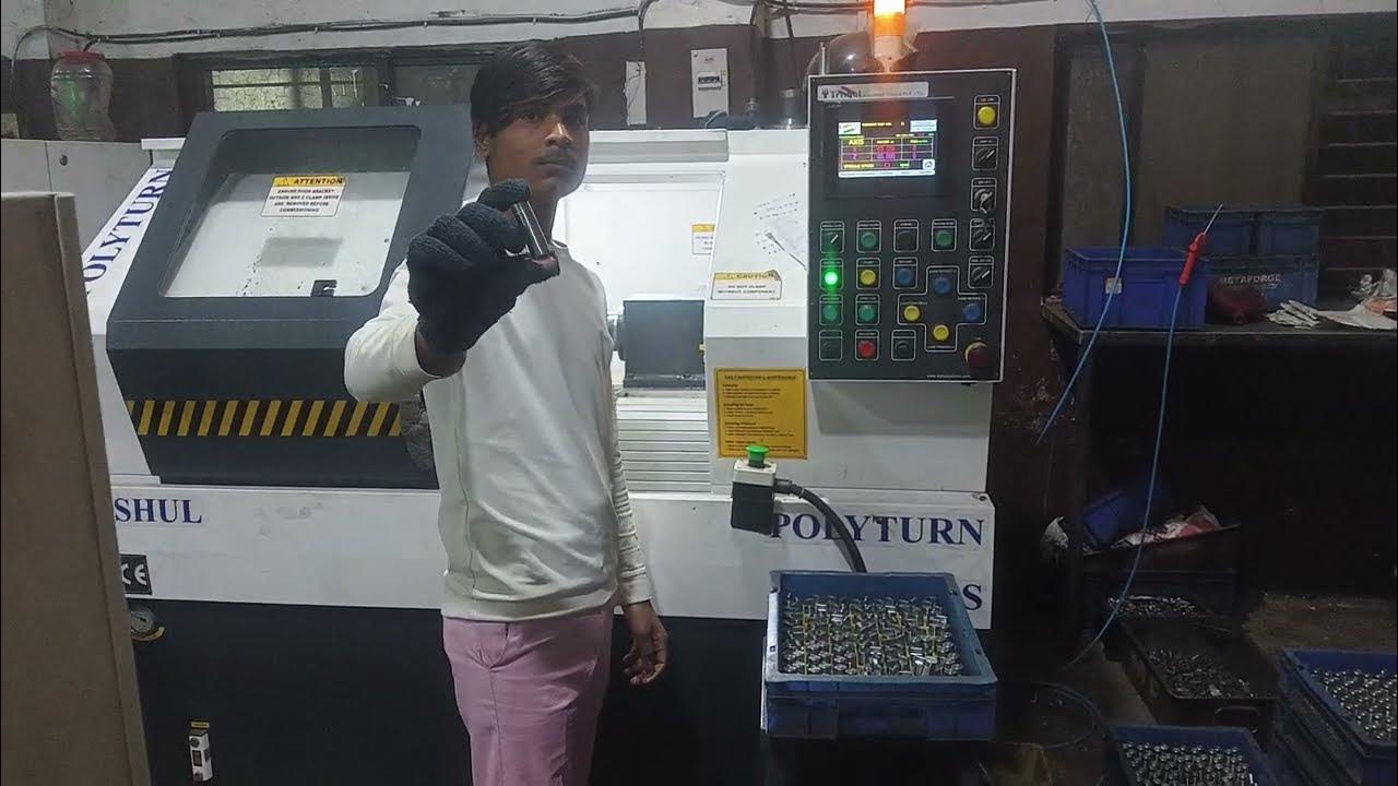 CNC machine job work CNC programmer kaise bane polygon milling Hex work square not programming 💯 ...