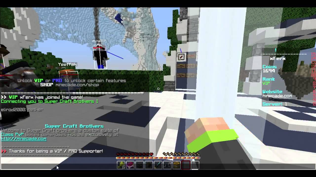 Minecraft- Minecade Update Minigame Frenzy Stream(小遊戲集)! - YouTube