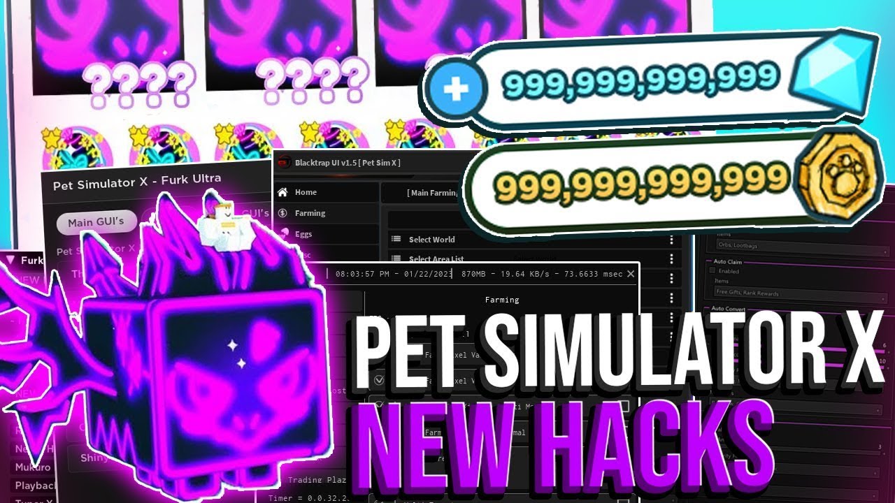 Pet Simulator X Script/Hack – Dupe Pets, Auto Farm, Auto Hatch (2023 ...