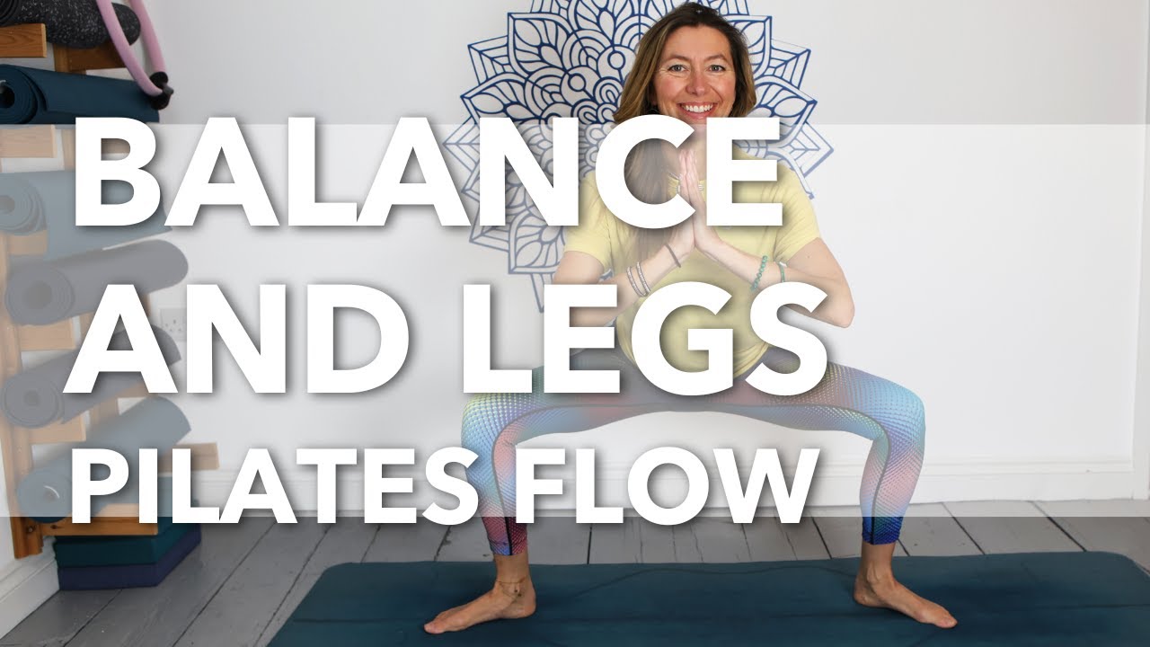 Balance and Legs Pilates Workout | Fee Flo Yoga - YouTube