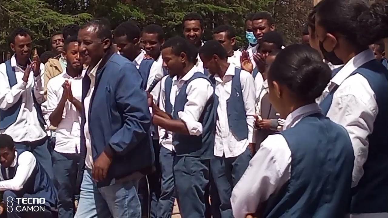 the students & teachers of General Wako Gutu secondary high school in Bale Robe city. - YouTube