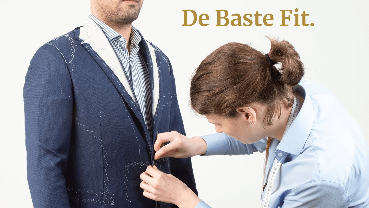 The Baste Fit: The most traditional fitting of a bespoke suit. - YouTube