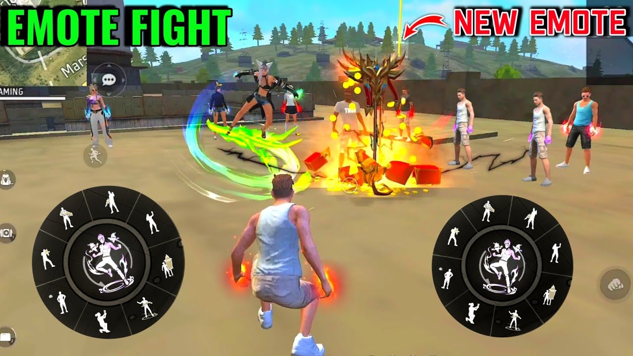 Emote vs Emote Fight On Factory Roof 😈 New Flag Emote ANGRY Girl 😤 vs ...