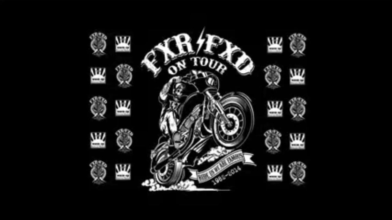 FXR/FXD On Tour 2014 In The Daytime. - YouTube