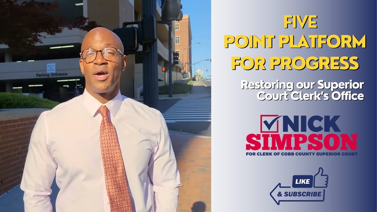 Nick Simpson's Five Point Platform for Success - YouTube