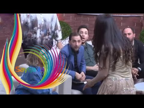 Perviz efirde reqqaseni aglatdi - Sayqa ile bu axsam - ARB TV