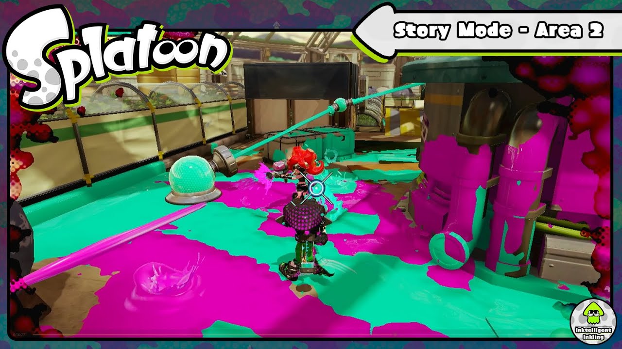 Splatoon (2015) - Octo Valley (Story Mode) - Area 2 - YouTube