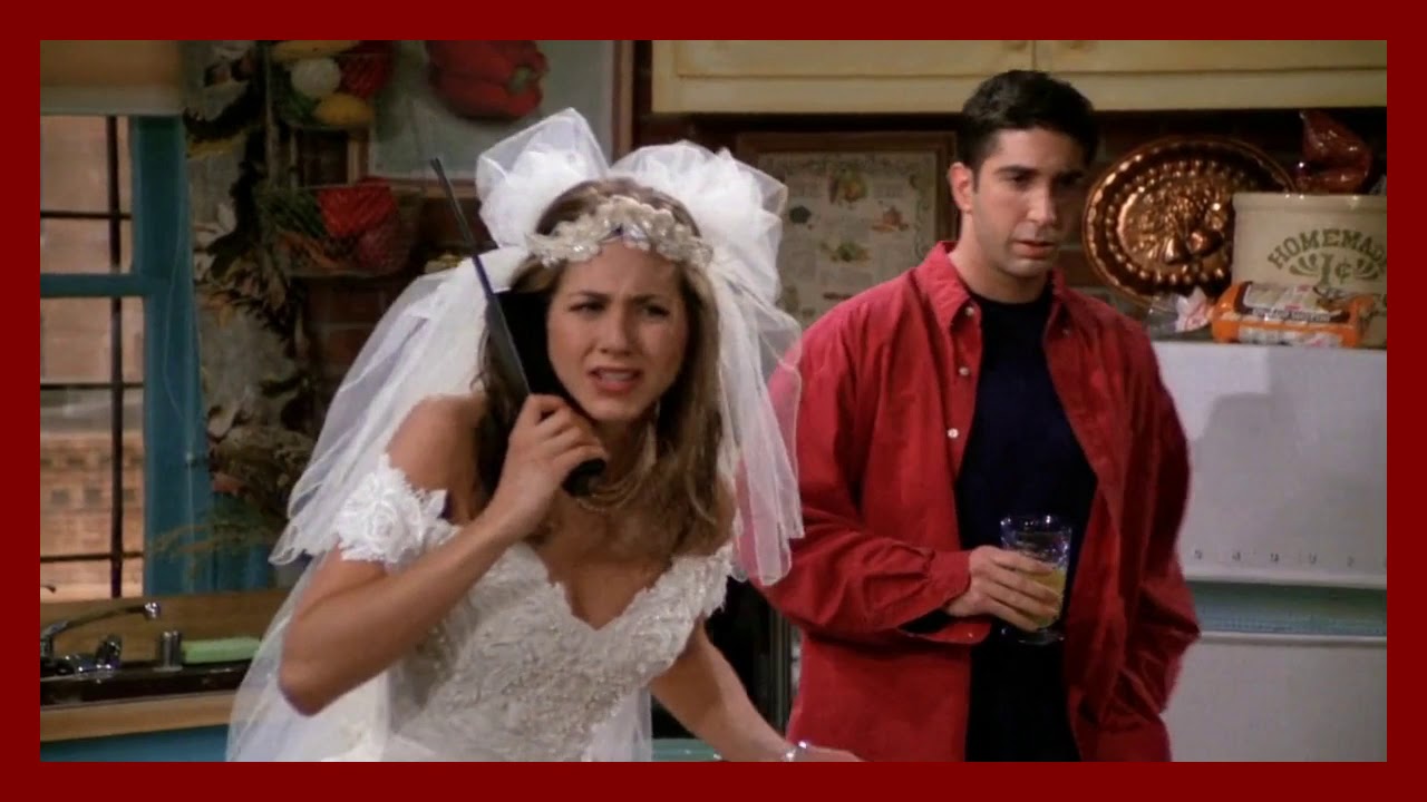 Friends - Rachel huye de la boda - YouTube