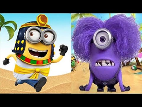 Minion Rush - Monster Minion vs Minion Cleopatra - YouTube