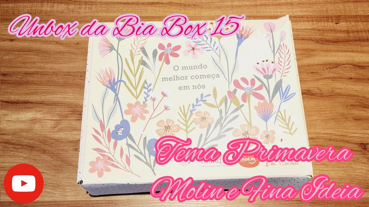UNBOXING: BIA BOX PLUS 15 | Tema Primavera by Molin com Fina Ideia ...