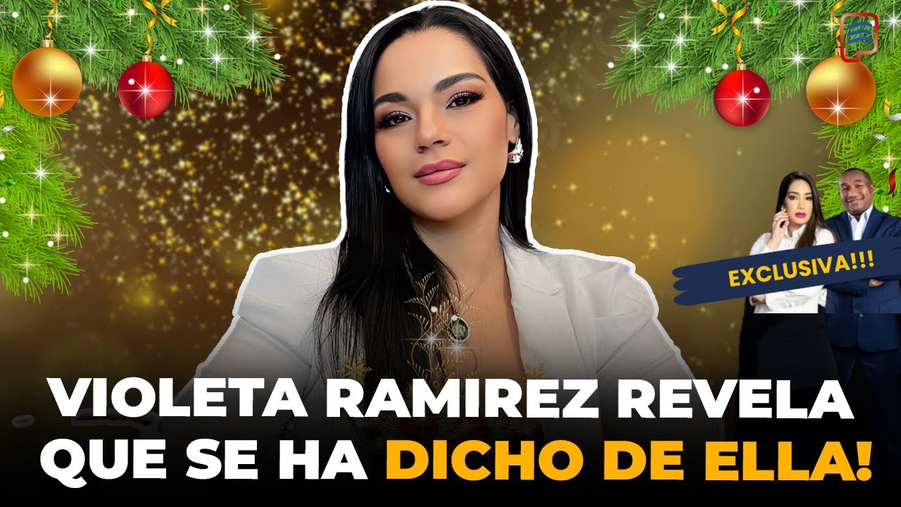 VIOLETA RAMIREZ REVELA LO QUE SE HA DICHO DE ELLA CON GRANDES MENTIRAS! - YouTube