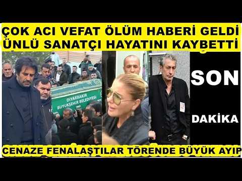 Çok acı vefat Ünlü sanatçı yaşamını yitirdi son yolculuğa uğurlandı Seda Sayan Alişan törende ayıp
