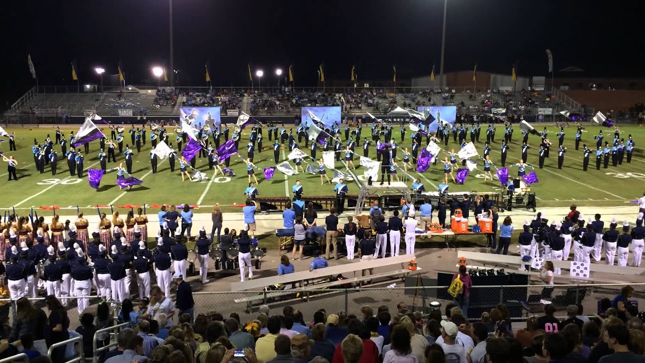 James Clemens High School Marching Band at the JCHS vs Buckhorn at Half ...