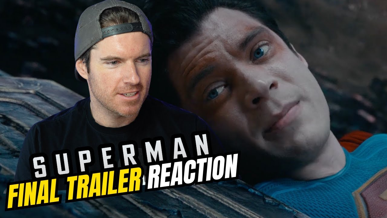 Superman | Final Trailer Reaction DCU - YouTube