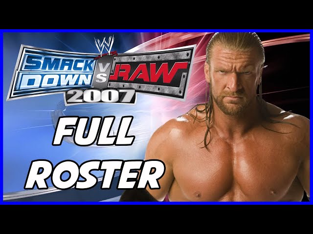 Wwe 2007 Roster WWE SD! SYM PCSX2