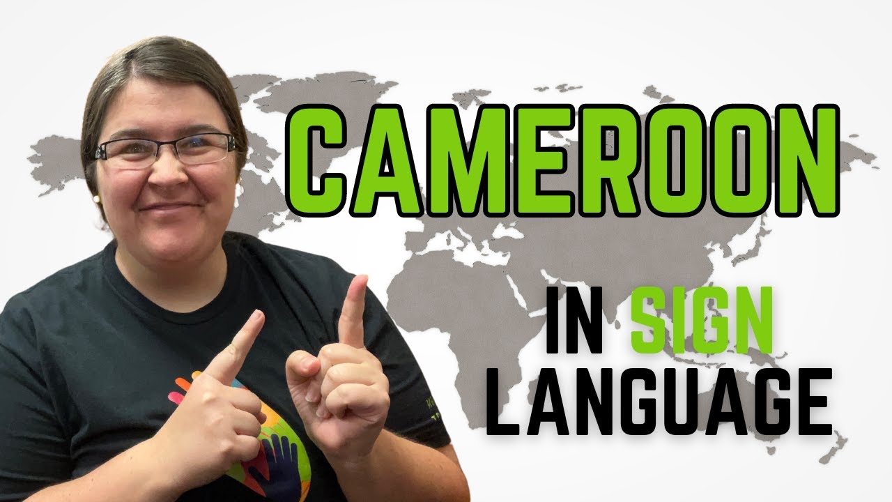How to sign Cameroon in Cameroon Sign Language | Cameroun 🇨🇲 - YouTube