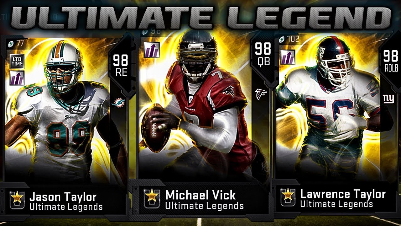 THE BEST ULTIMATE LEGENDS YET | MICHAEL VICK AND LAWRENCE TAYLOR ...