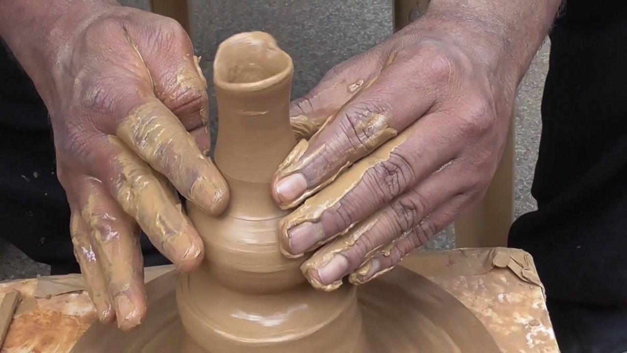 MOST SATISFYING POTTERY VIDEO | BEST POTTERY MAKING SKILL - YouTube
