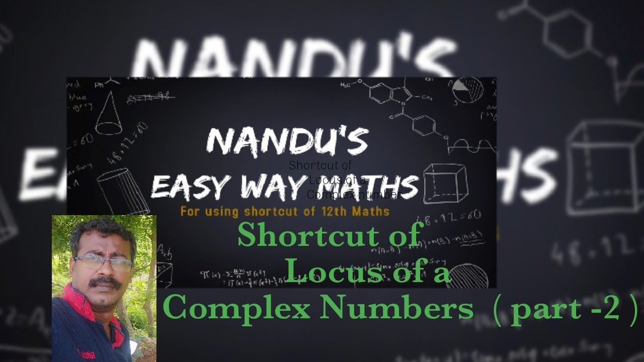 Shortcut of a Locus of a Complex Number - YouTube