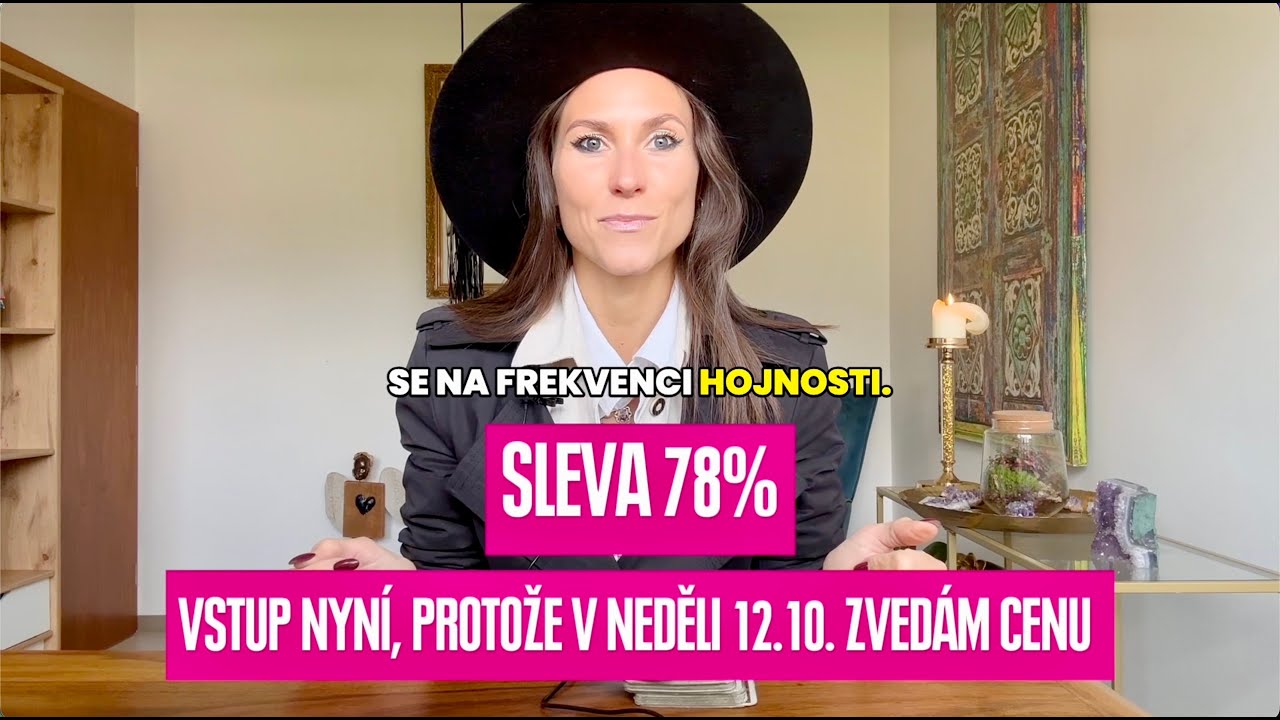 🔥 AKTIVACE PROMĚNY REALITY - SLEVA 78% 🔥👇 - YouTube
