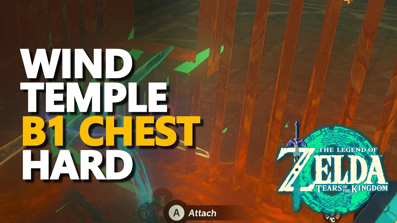 Wind Temple B1 Chest Zelda Tears of the Kingdom - YouTube