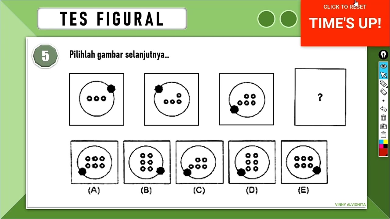 TES KEMAMPUAN FIGURAL KELANJUTAN GAMBAR | TES GAMBAR (TKD BUMN, TIU ...