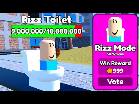 I Played RIZZ MODE in Toilet Tower Defense... - YouTube