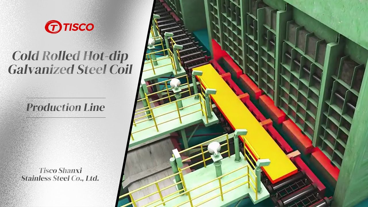 Using animation to demonstrate the production process of cold rolled ...