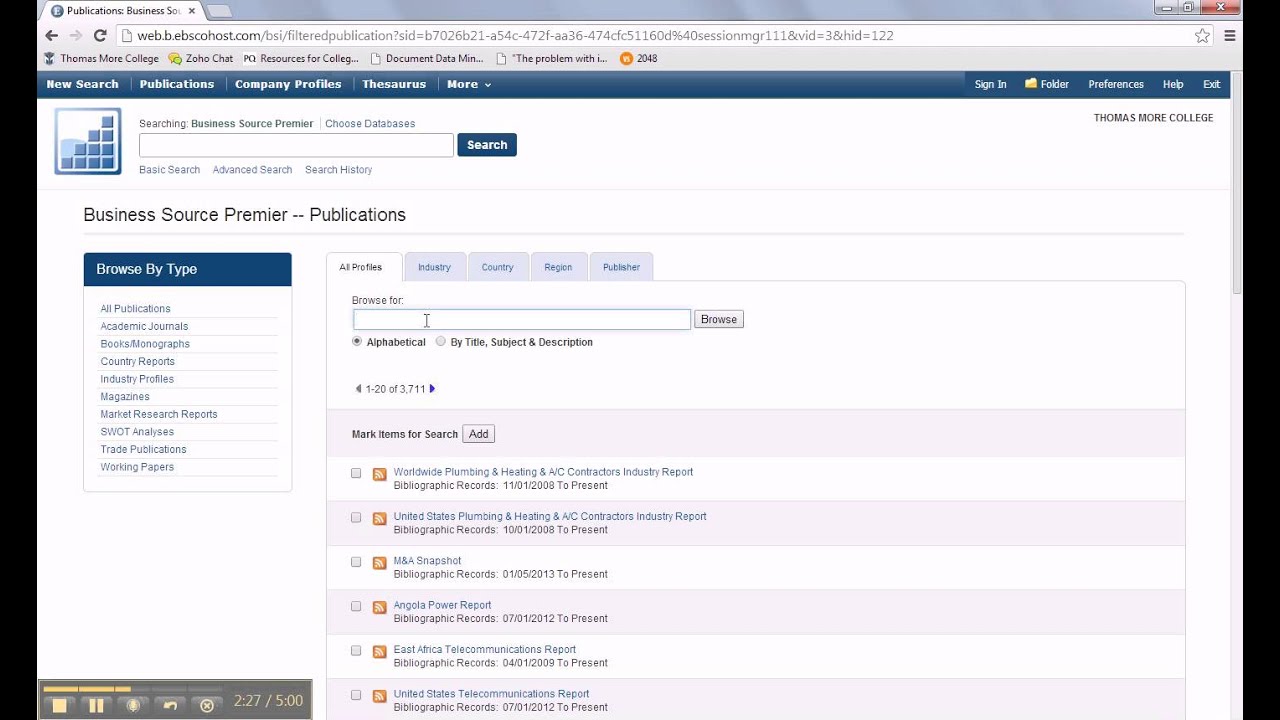 Business Searching Interface - YouTube