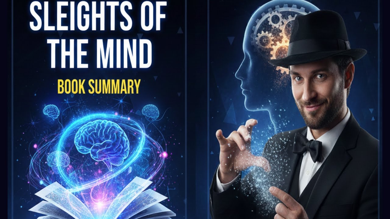 Sleights of the Mind — How Magicians Hack Your Brain | Book Summary ...