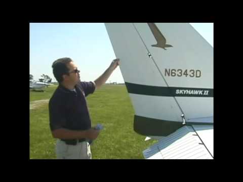 How to Check the Surfaces of the Plane- How to Fly an Airplane -4 ...