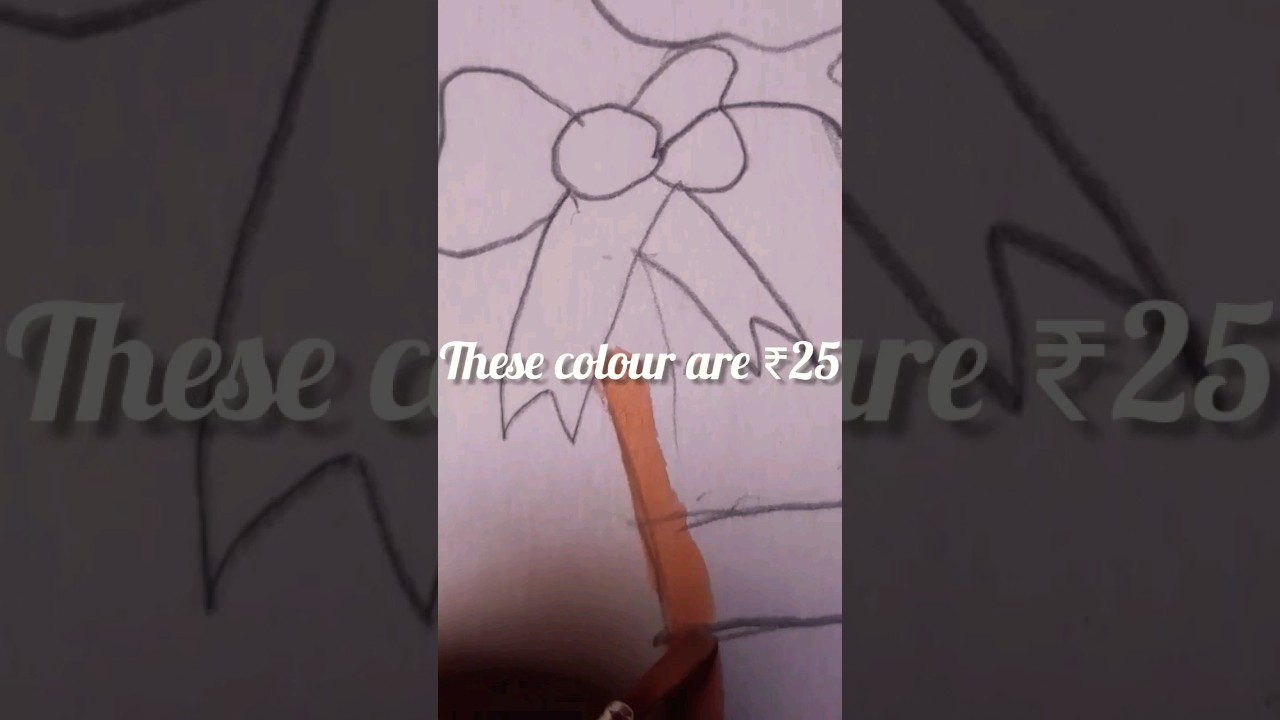 cheap vs expensive colour drawing #drawing - YouTube