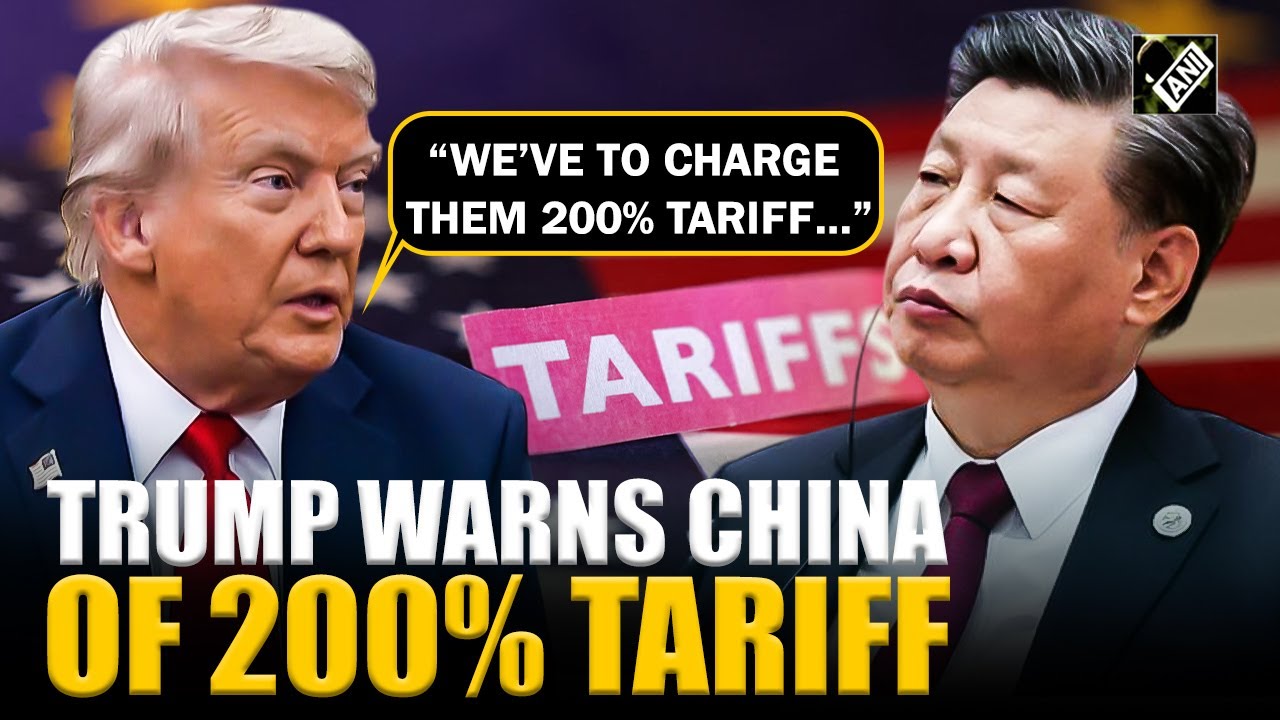 “China has to provide US with magnets or face 200% tariff” Prez Trump warns China amid tariff ...