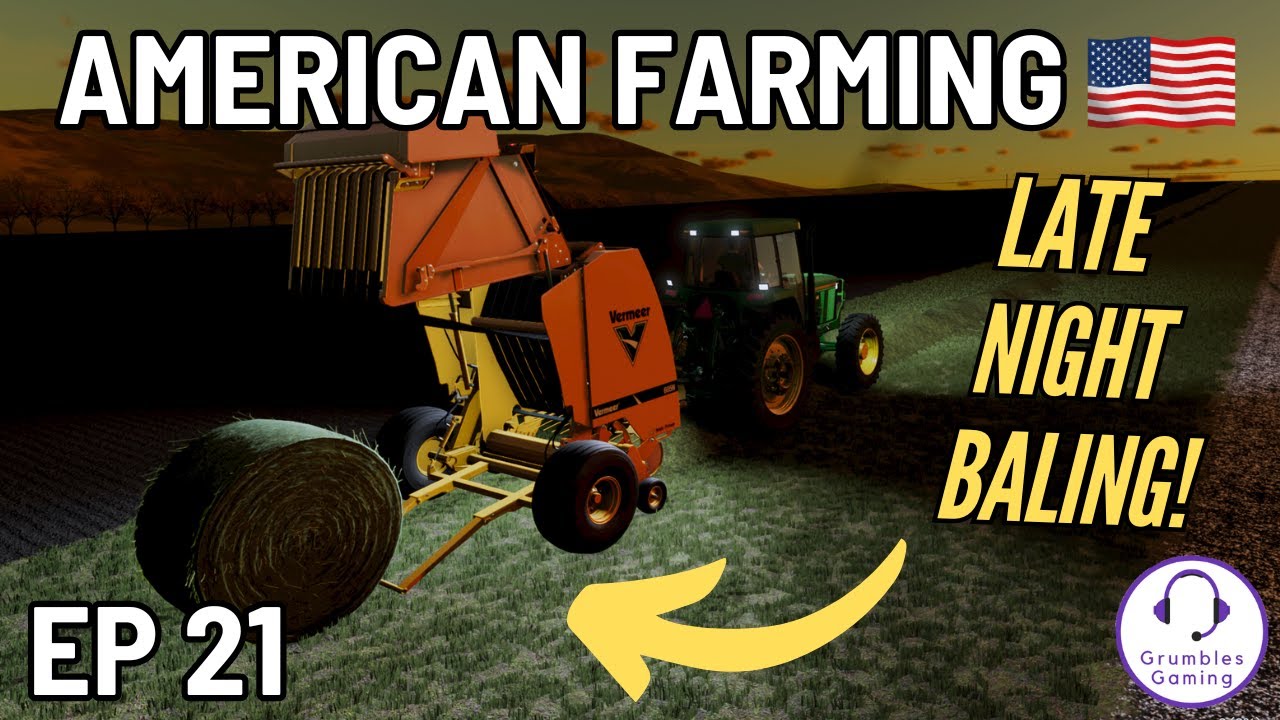 PREPARING TO MAKE SILAGE | American Farming | FS 22 | Episode 21 - YouTube