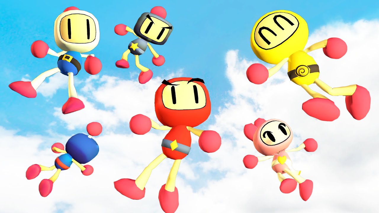 SSBU Bomberman: Crazy Jumps & Epic Ragdolls ep.90 (GMOD) - YouTube