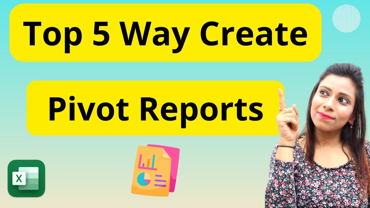 Make 5 Reports Less Than 5 Minutes Pivot Table Tutorial In Excel Make 5 Reports Less Than 5 Minutes Pivot Table Tutorial In Excel