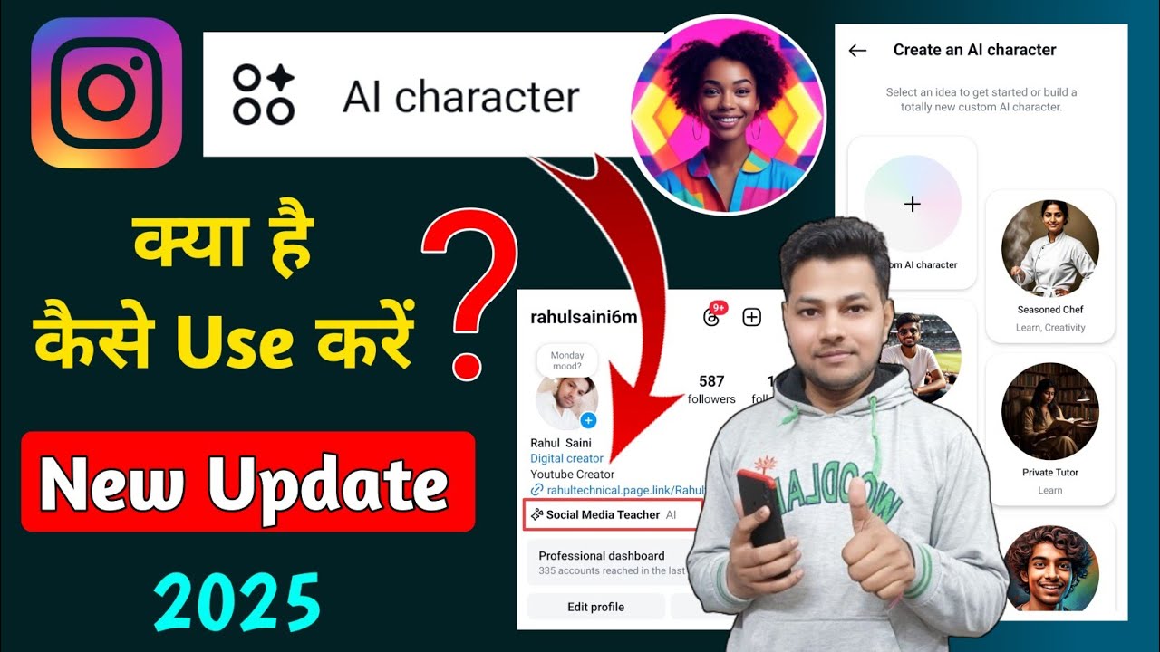 Instagram Ai Character New Feature | How To Create Ai Character For ...