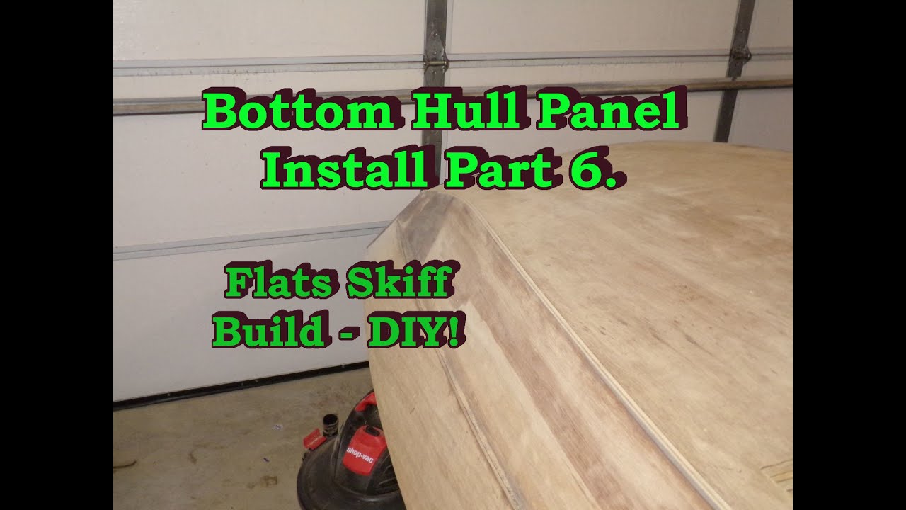 Installing Bottom Panels Part 6. Bonding Outboard Edge, Forward Panel ...