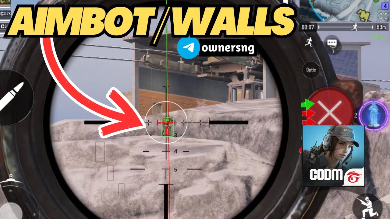 COD Mobile Cheat Aimbot Menu 2026 (AIMBOT & ESP!) | iOS + Android- (global & Garena ) Gameplay 💥 ...