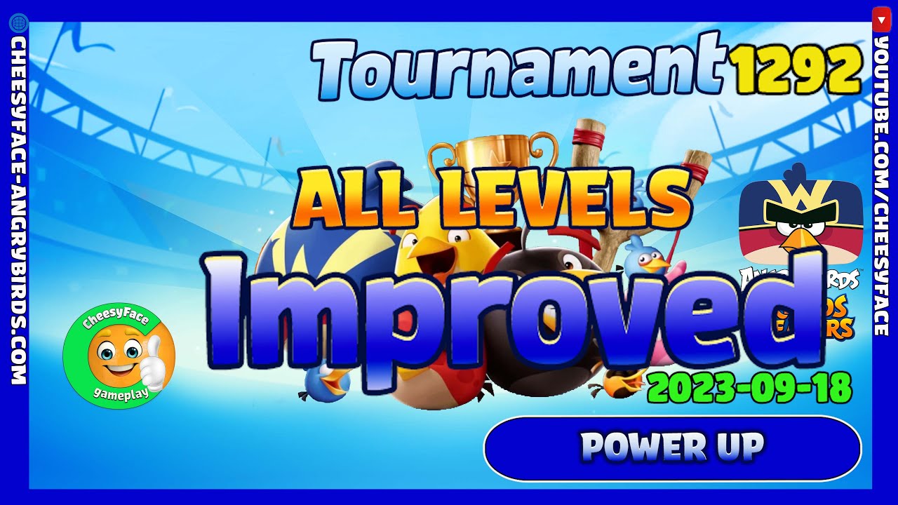All Improved Levels - HighScore Walkthrough POWER-UP Angry Birds ...