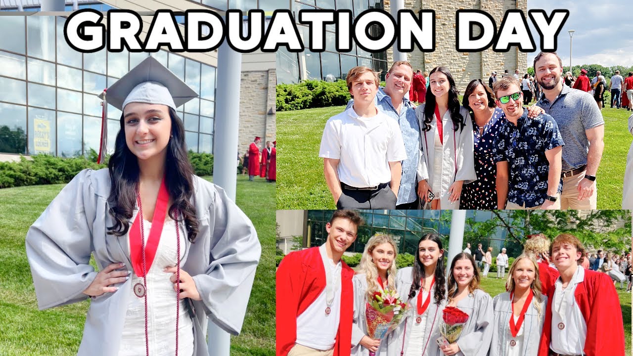 HIGH SCHOOL GRADUATION DAY! - YouTube