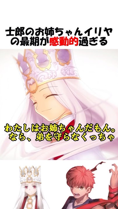 【FGO】HF√のイリヤがお姉ちゃん過ぎてヤバい #fgo #fate #shorts - YouTube
