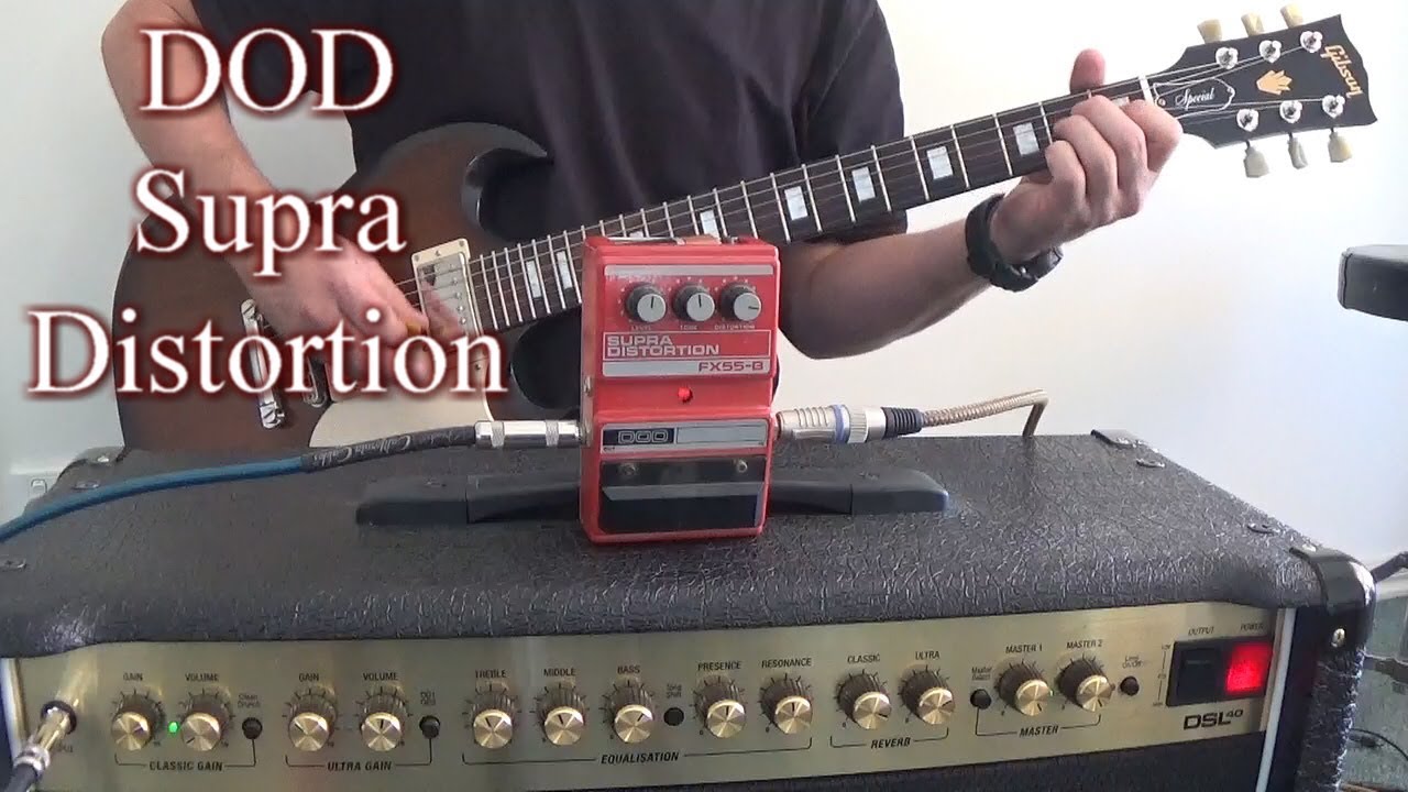 DOD Supra Distortion - YouTube