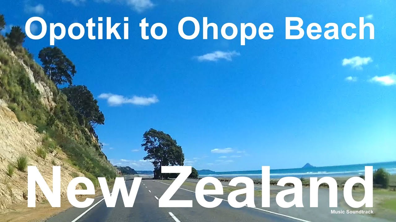 Scenic Drive - Opotiki to Ohope Beach,Eastland,North Island,New Zealand ...