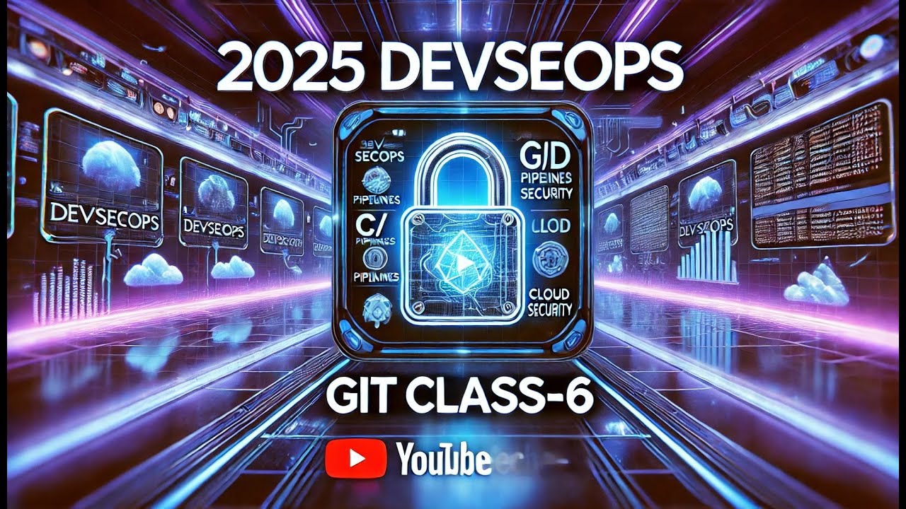 Git Class 6 DevSecOps Real Time Project With Multi Cloud Training - YouTube