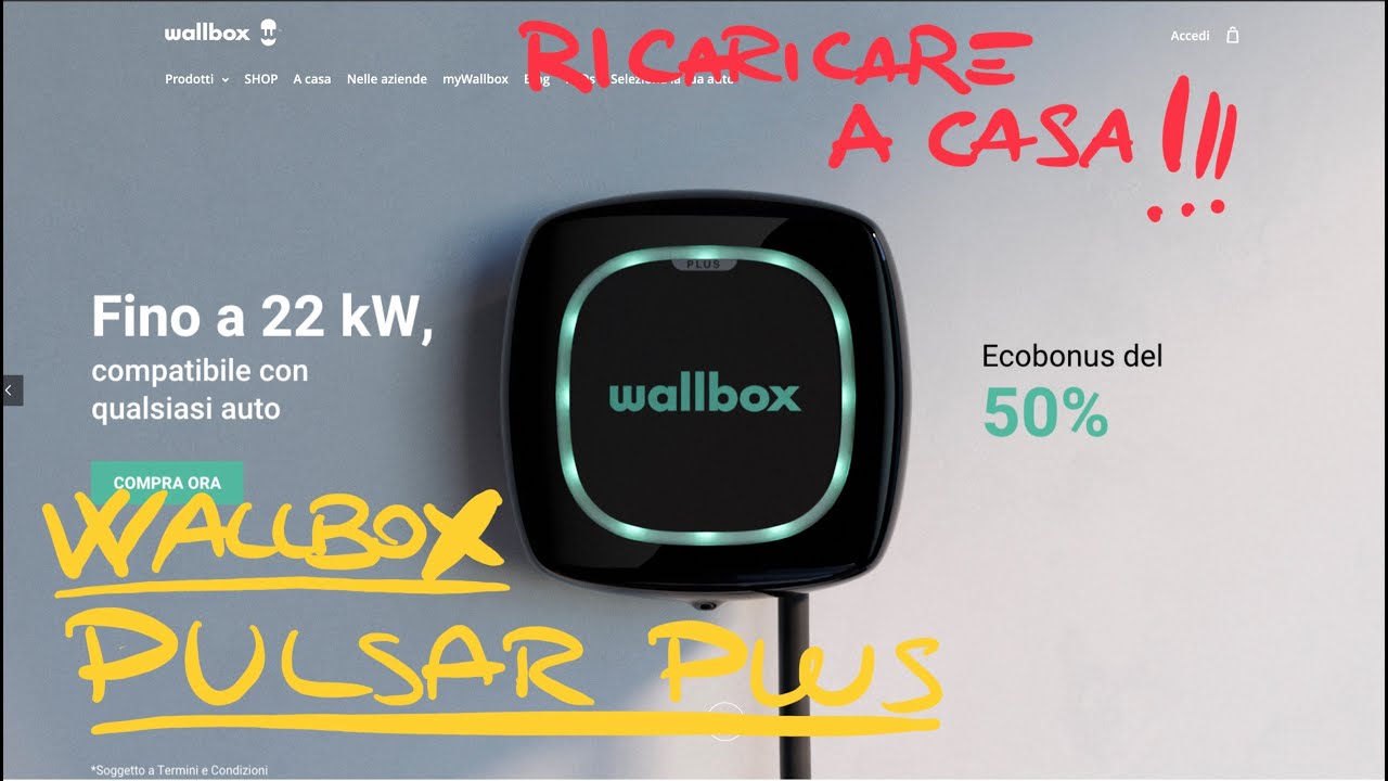 Wallbox Pulsar Plus - YouTube