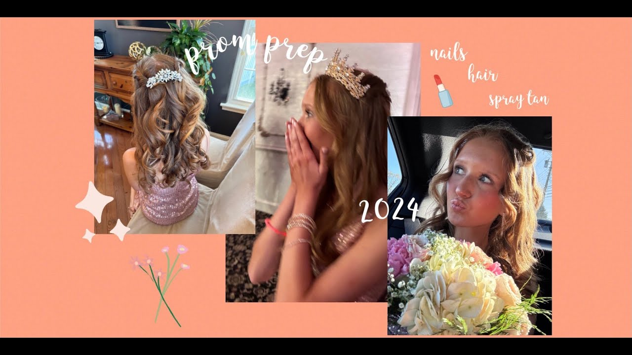 PROM PREP *haircut, spray tan, nails, & more* - YouTube